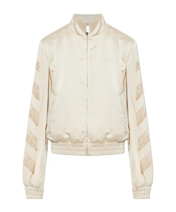 Off-White Long-sleeve Casual Jacket