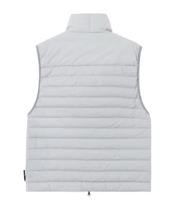 Stone Island Down Vestwithanti-drop Finish