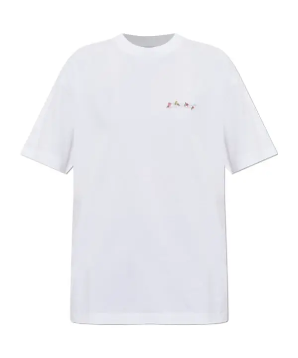 Off-White Short-sleeved T-shirt - White