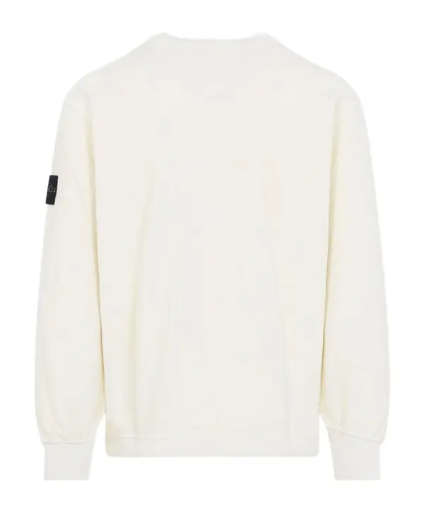Stone Island Long-sleeve Crewneck Sweatshirt - Ivory