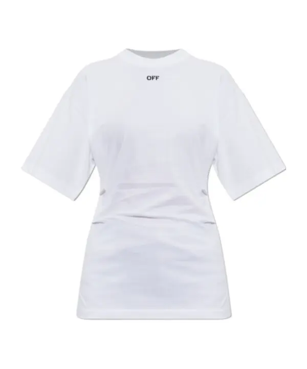 Off-White Pleated T-shirt