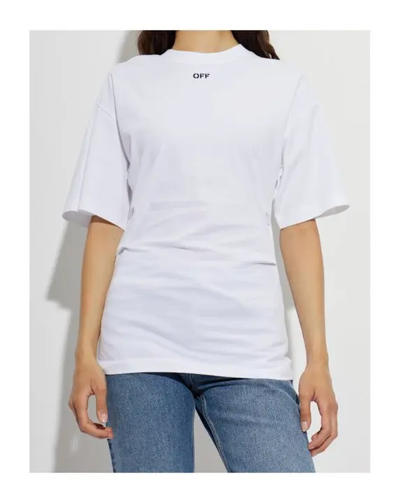 Off-White Pleated T-shirt