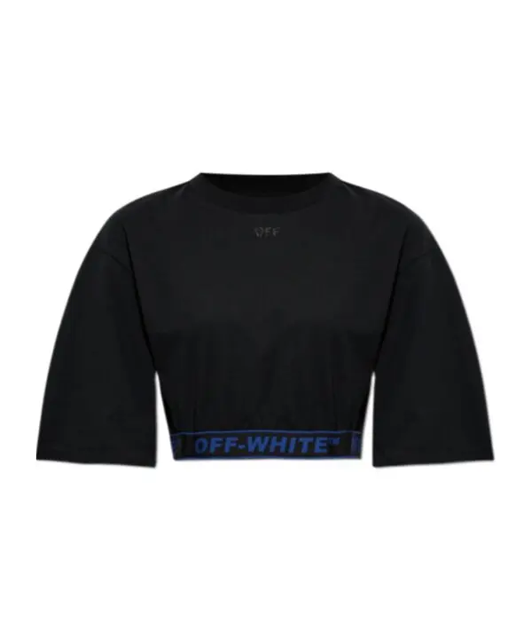 Off-White Cropped T-shirt