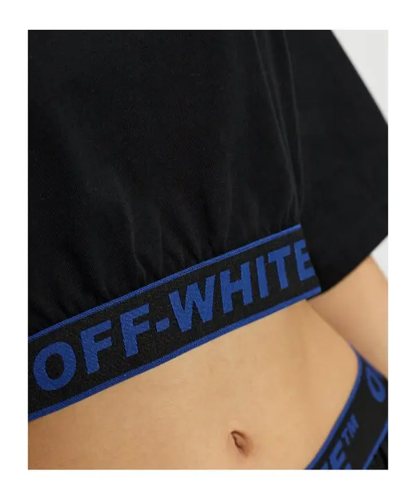 Off-White Cropped T-shirt
