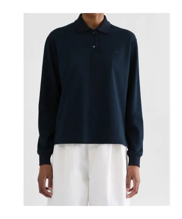 JIL SANDER Cotton Piquet Polo T-shirt