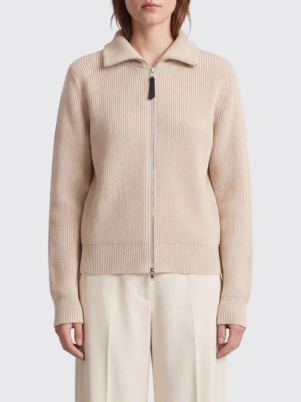 MAISON MARGIELA Ribbed-knit Zip-up Cardigan