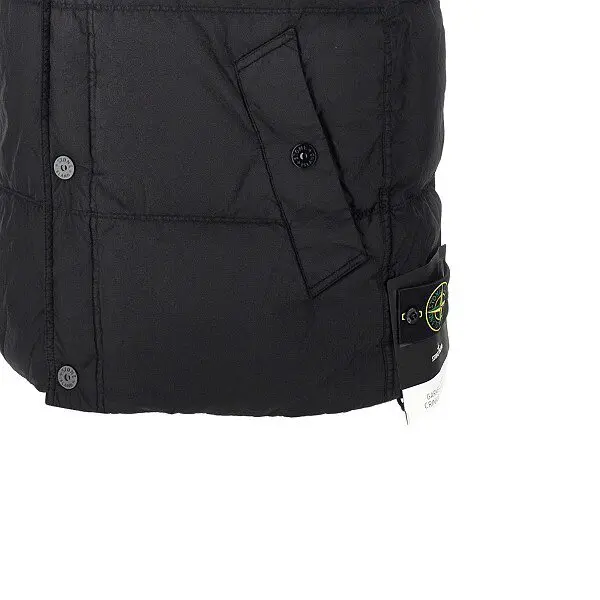 Stone Island Quilted Padded Vest - Black