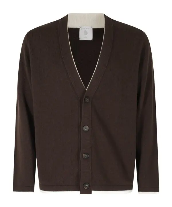 Eleventy Four-button Cardigan - Morobianco