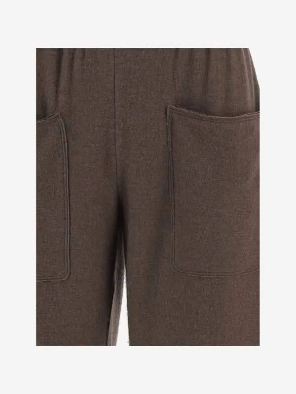 Giorgio Armani Patch Pocket Wide-leg Pants