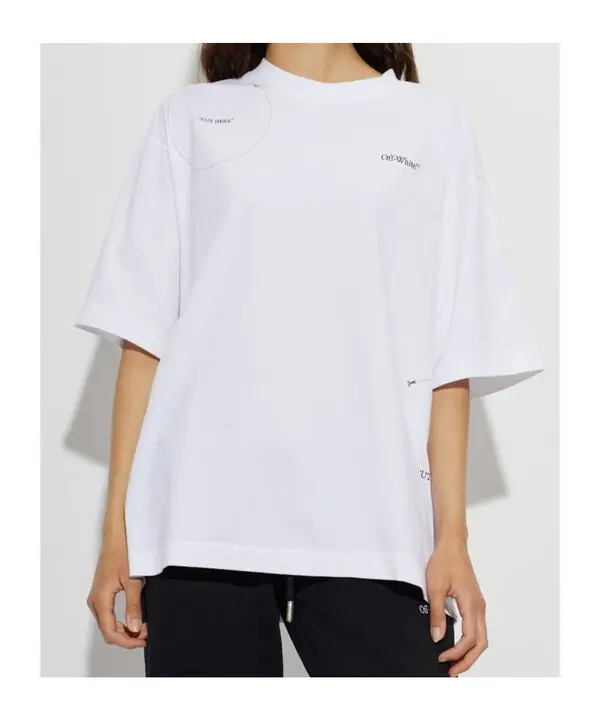 Off-White Cut Here T-shirt