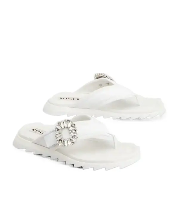 ROGER VIVIER Slidy Viv Thong Mules