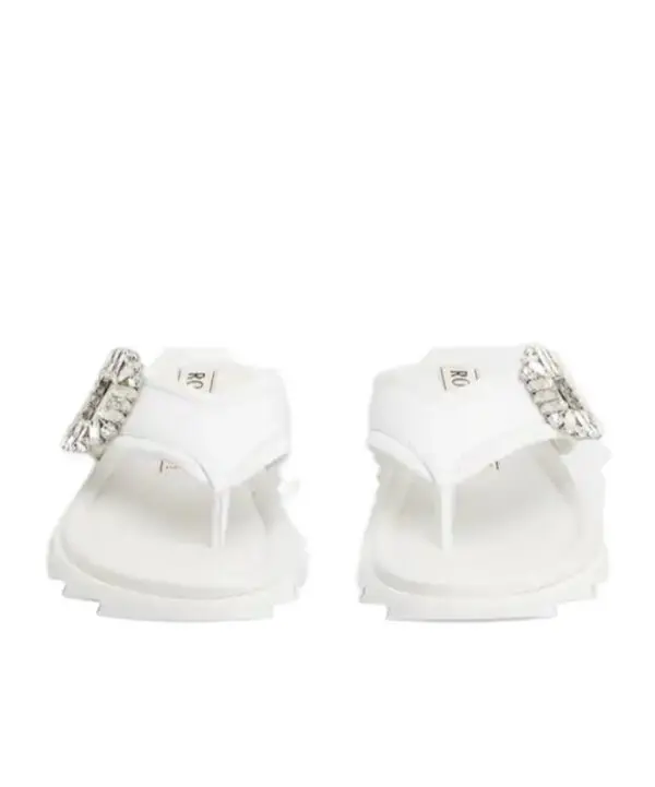 ROGER VIVIER Slidy Viv Thong Mules