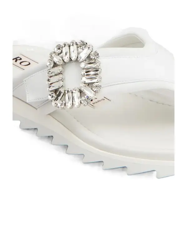 ROGER VIVIER Slidy Viv Thong Mules