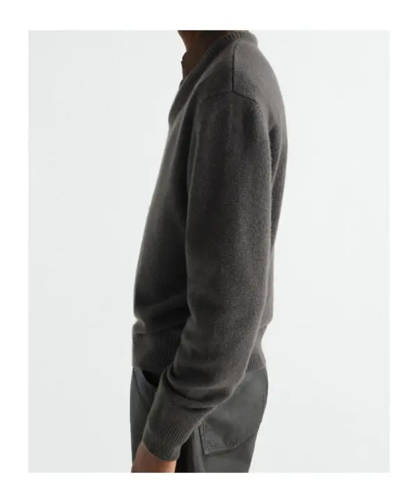 LEMAIRE V-neck Sweater In Cashmere