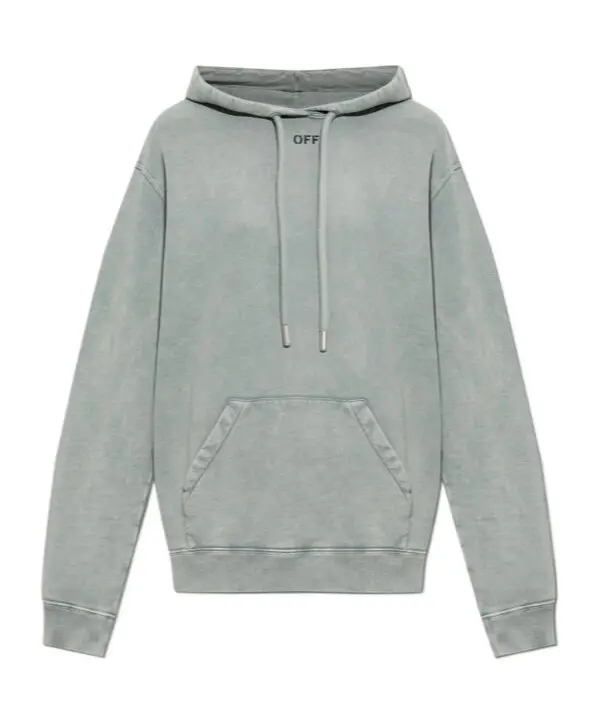 Off-White Drawstring Hoodie
