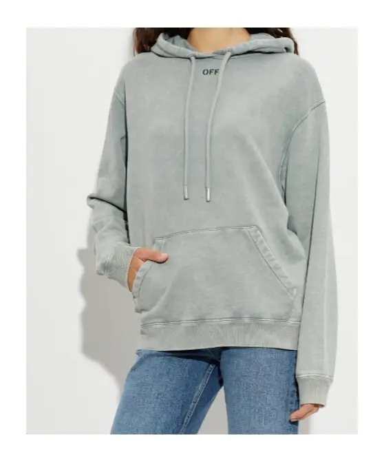 Off-White Drawstring Hoodie