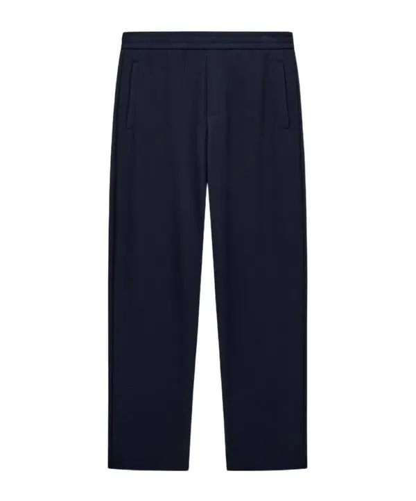 Emporio Armani Elastic-waist Athletic Pants - Black