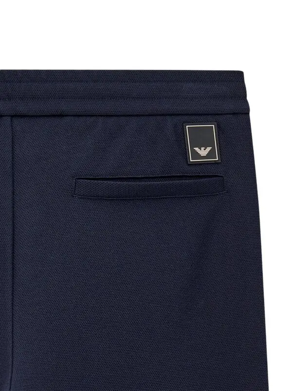 Emporio Armani Elastic-waist Athletic Pants