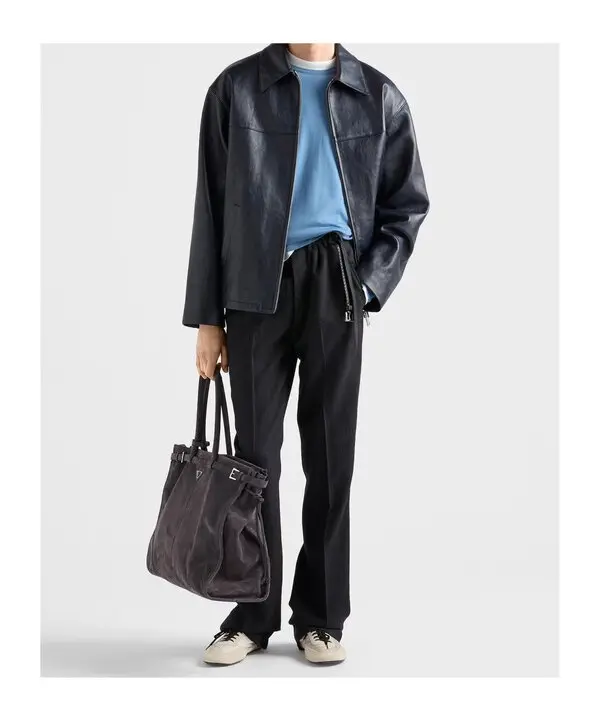Prada Superfine Wool Crew-neck Sweater