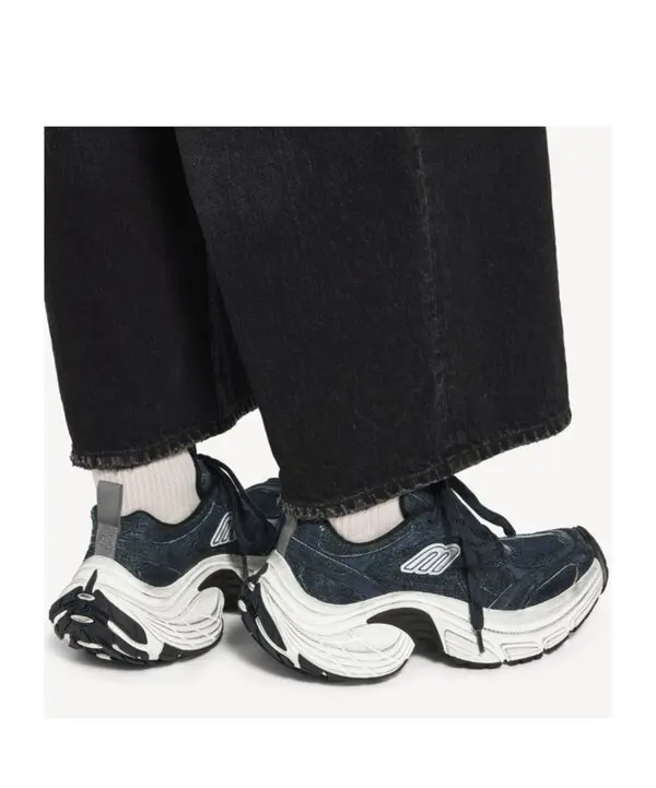 Balenciaga 6xl Denim Sneaker
