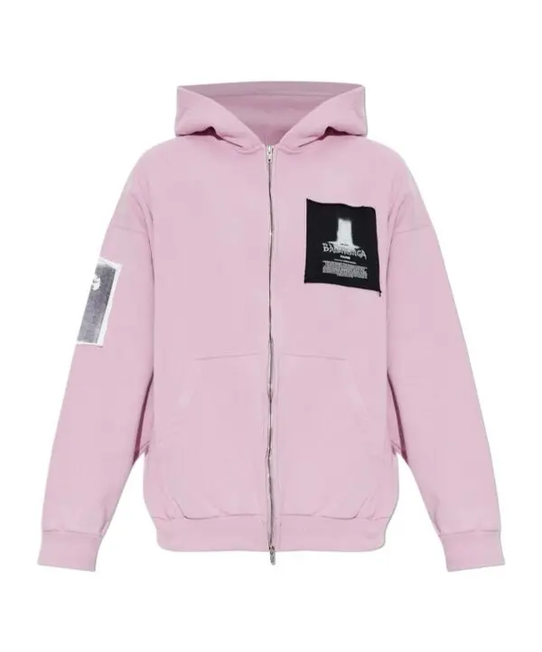 Balenciaga Long-sleeve Sweatshirt - Pink