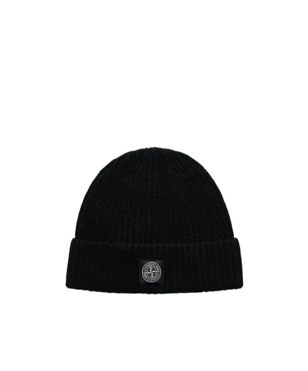 Stone Island Ribbed Knit Hat