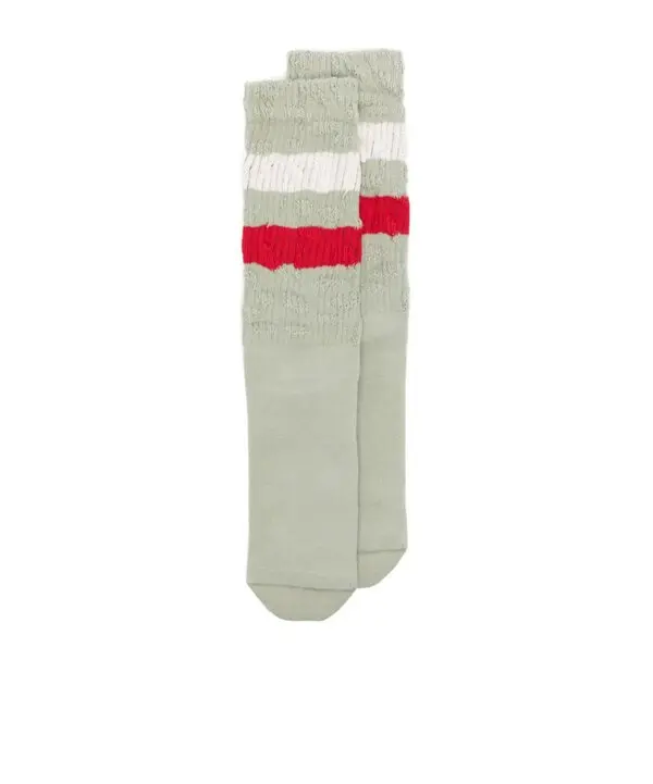 GOLDEN GOOSE Distressed-effect Socks - Gray