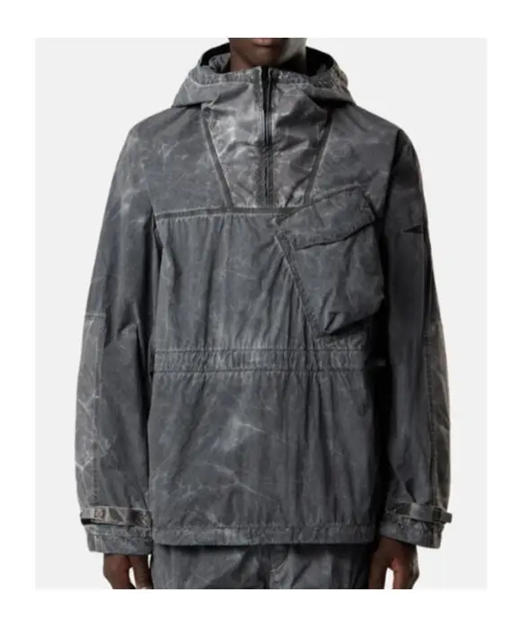 Stone Island Anorak With Anti-drop Finish