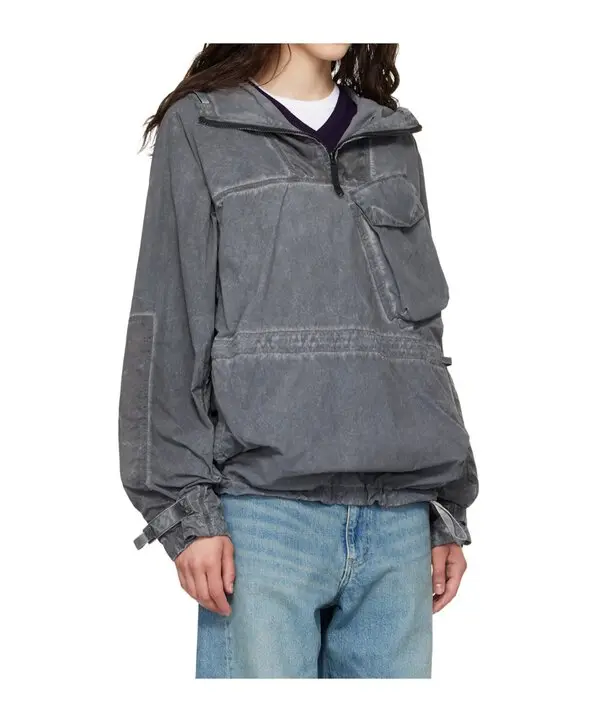 Stone Island Anorak With Anti-drop Finish