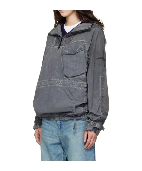 Stone Island Anorak With Anti-drop Finish
