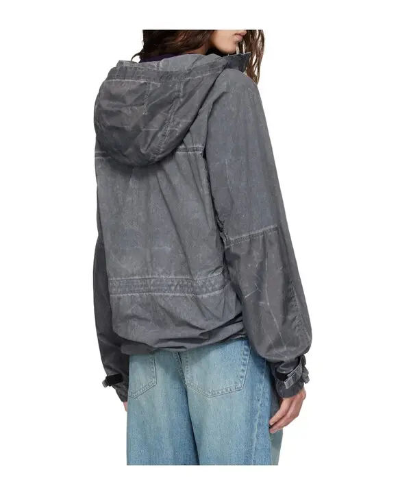 Stone Island Anorak With Anti-drop Finish