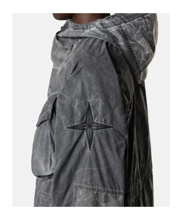 Stone Island Anorak With Anti-drop Finish