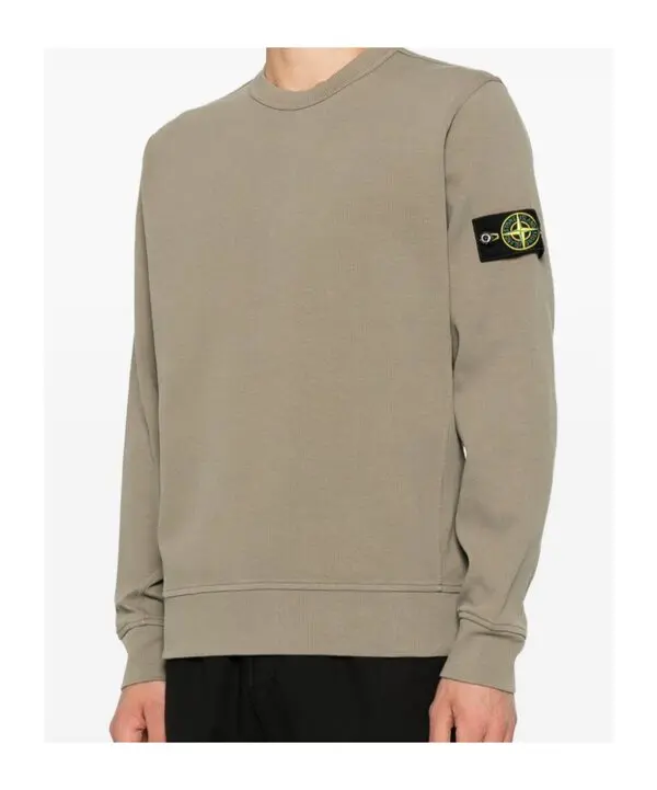 Stone Island Logo-patch Sweatshirt