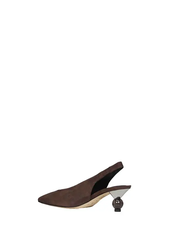 Max Mara Slingback High-heeled Sandals