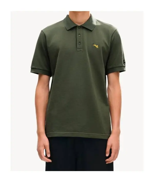 Kenzo Jumping Tiger Embroidered Slim Polo Shirt