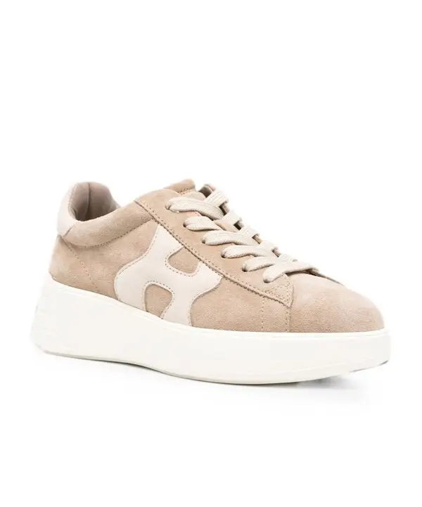Hogan Logo-patch Platform Sneakers