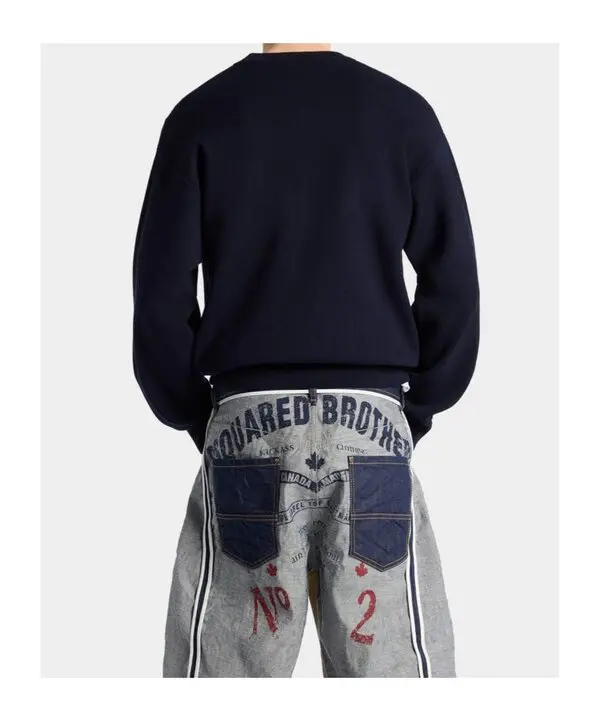 Dsquared2 Pullover Metal Upside Down