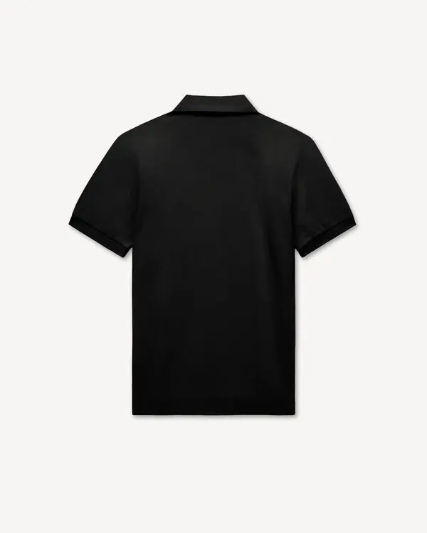 Kenzo Jumping Tiger' Embroidered Slim Polo In Cotton