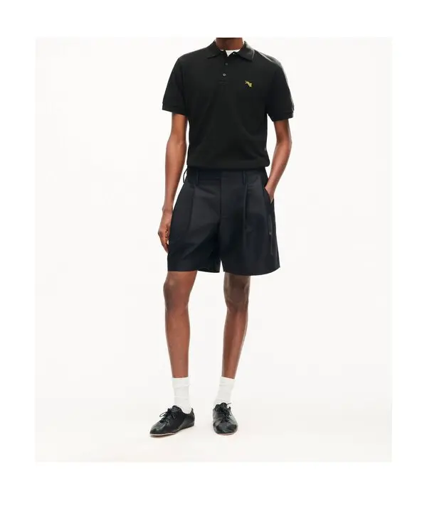 Kenzo Jumping Tiger' Embroidered Slim Polo In Cotton