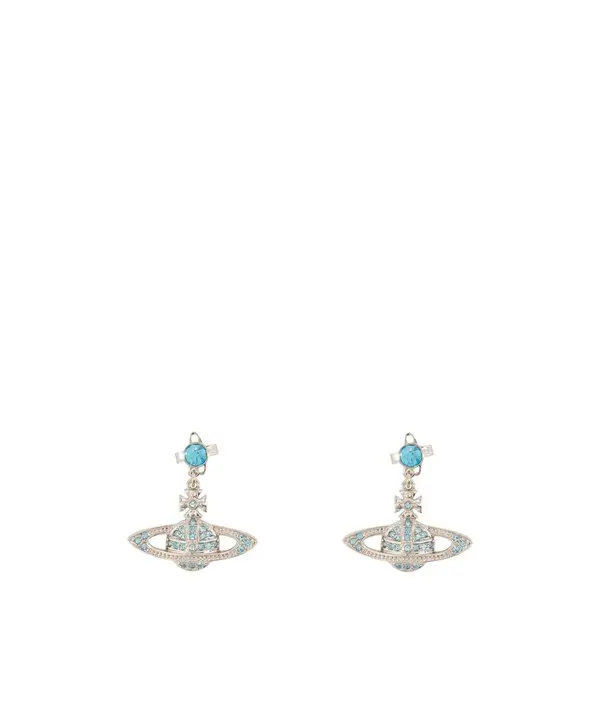 VIVIENNE WESTWOOD Saturn Orb Drop Earrings - Yellow