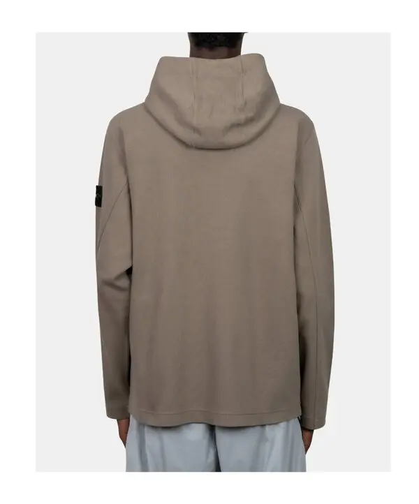 Stone Island Logo-patch Zip-up Hoodie