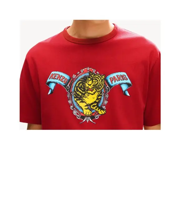 Kenzo Jumping Tiger' T-shirt In Cotton
