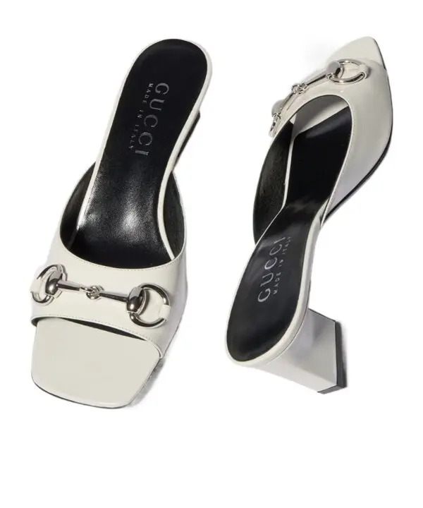 Gucci Signora Slide Sandal - White