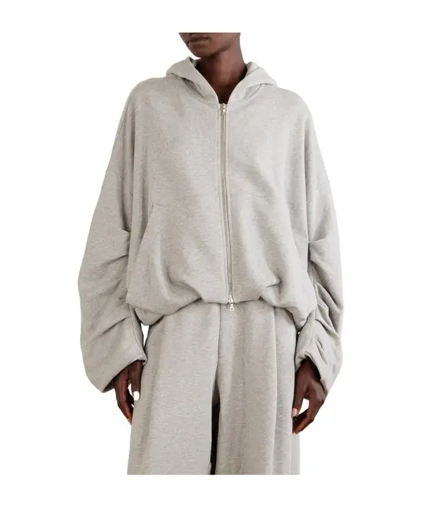 Dries Van Noten Cotton-jersey Zip-up Hoodie