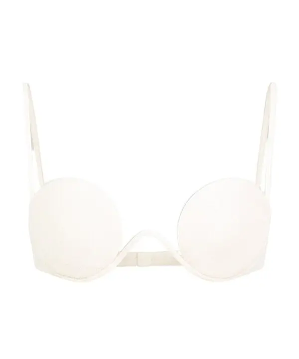 Alaïa Crepe Bralette - Ivory