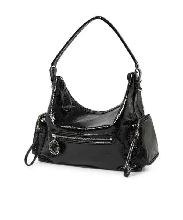 Stella McCartney Dartmoor Crinkled Finish Shoulder Bag