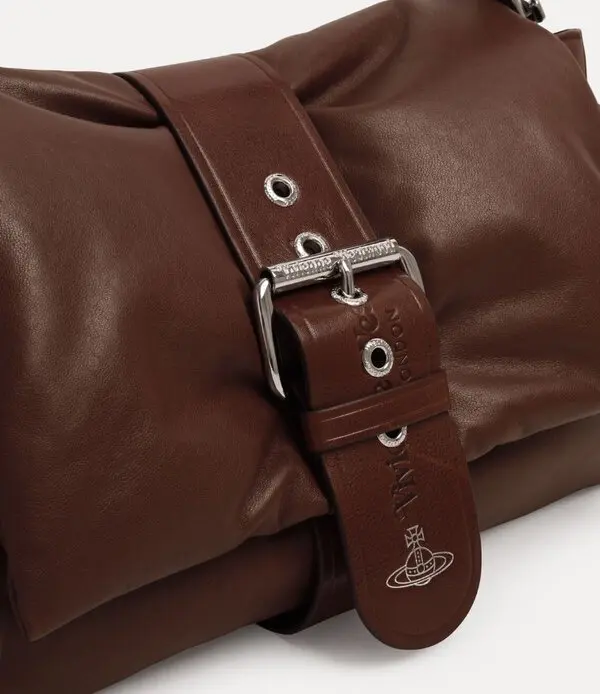 VIVIENNE WESTWOOD Hazel Xl Treasure Handbag - Chestnut