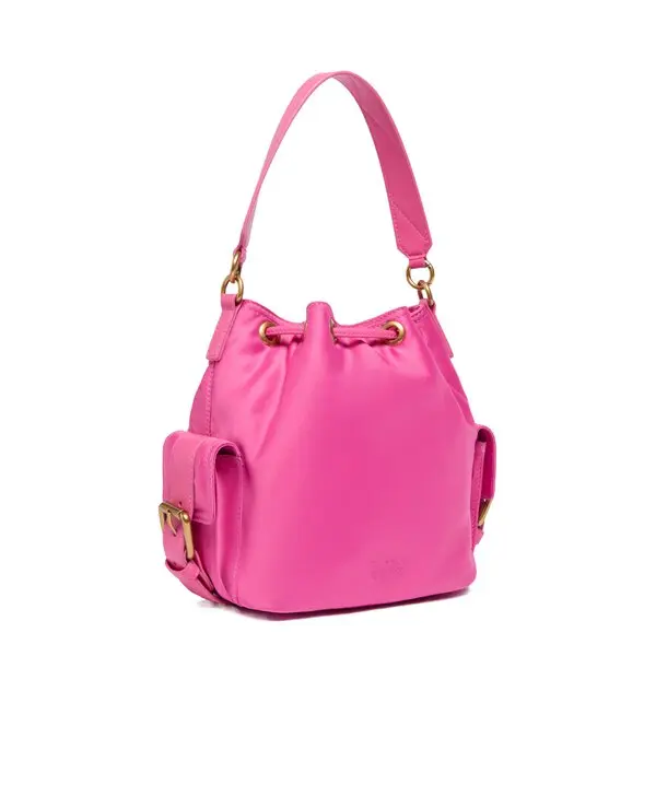 Pinko Drawstring Tote Bag
