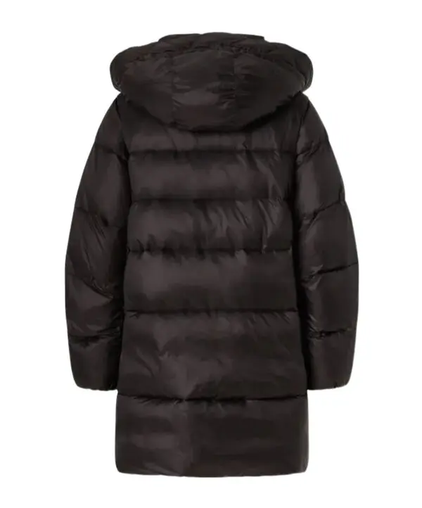 Pinko Quilted Hooded Coat