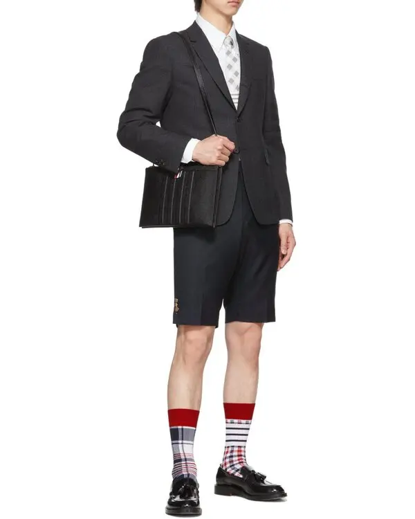 Thom Browne 4-bar Motif Single-breasted Blazer